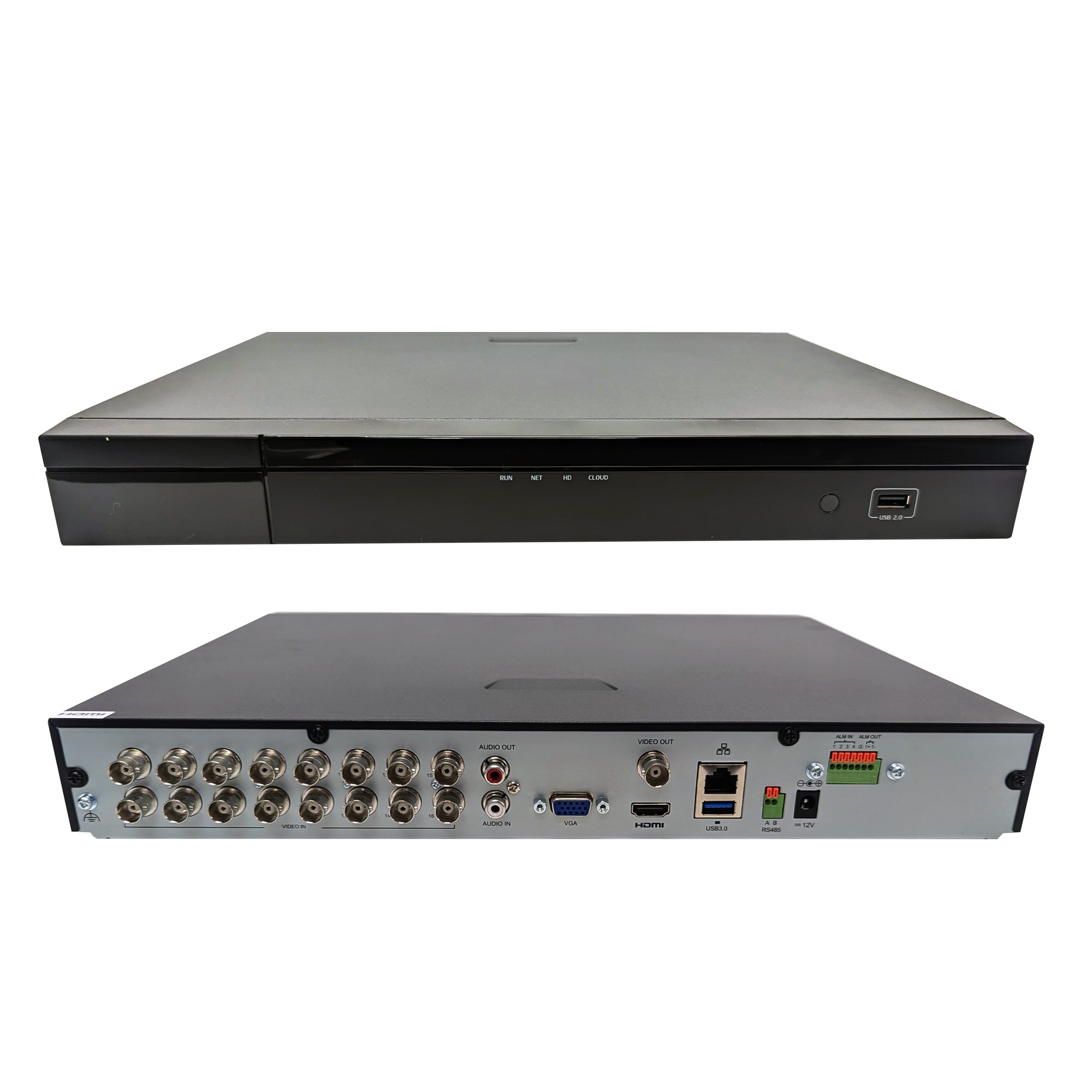 16-Channel Analog / 8-Channel IP HD-TVI, AHD, CVI, CVBS, DVR (XVR) - 2