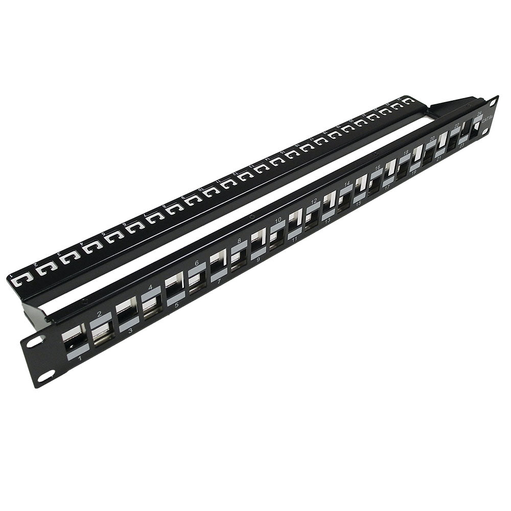 Unloaded Patch Panels