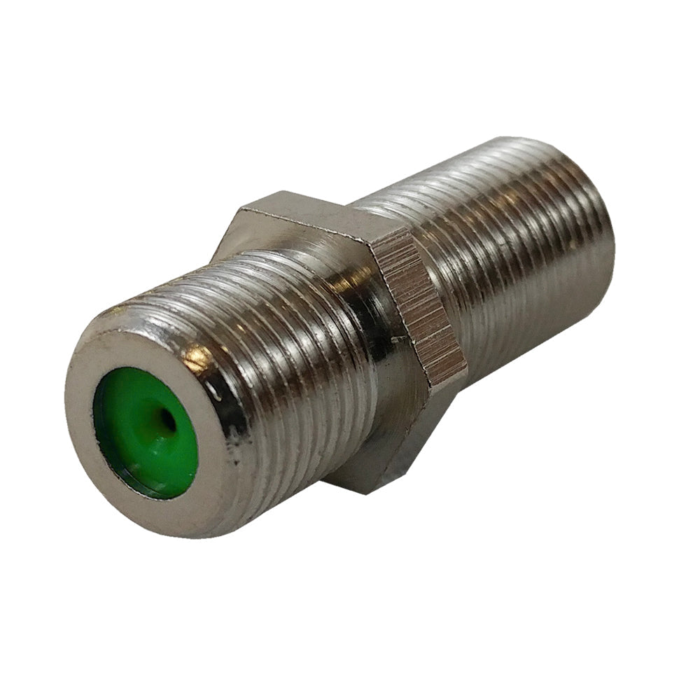 F-Type Female to F-Type Female Adapter 3GHz - Green