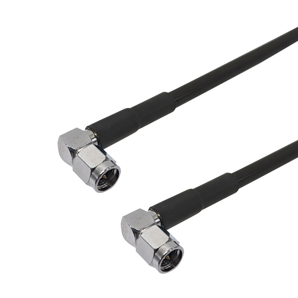 Premium Phantom Cables Brand RF-195 SMA (Right Angle) Male to SMA (Rig