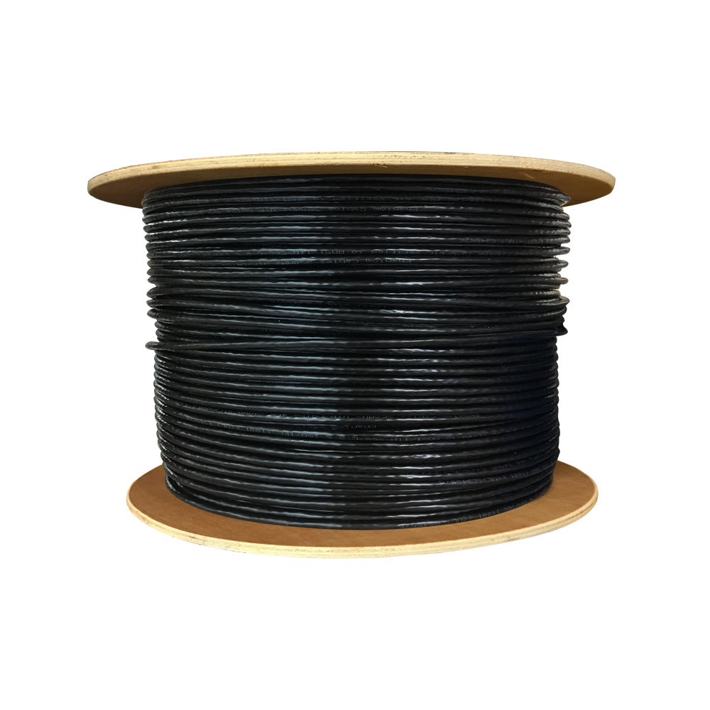 1000ft 4 Pair CAT6A Stranded Shielded S/FTP FT4/CMR Bulk Cable