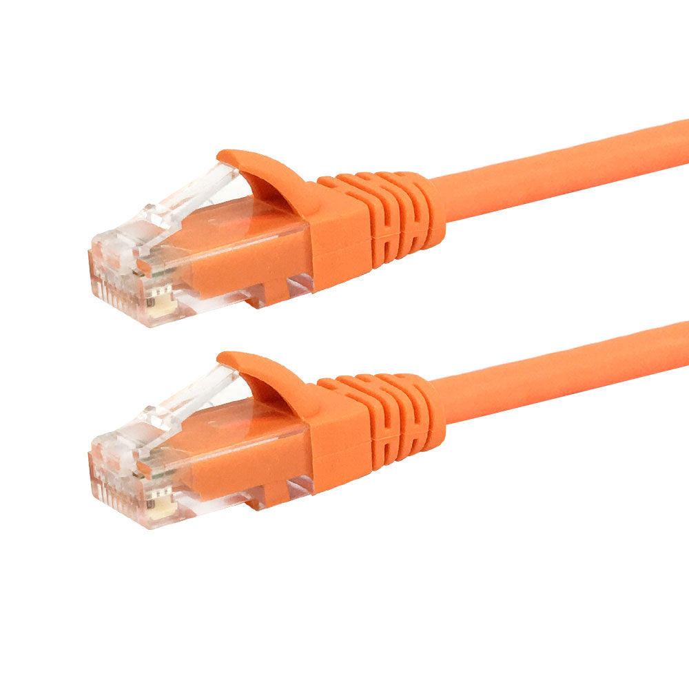 RJ45 Cat5e 350MHz Molded Patch Cable - Premium Fluke® Patch Cable Cert