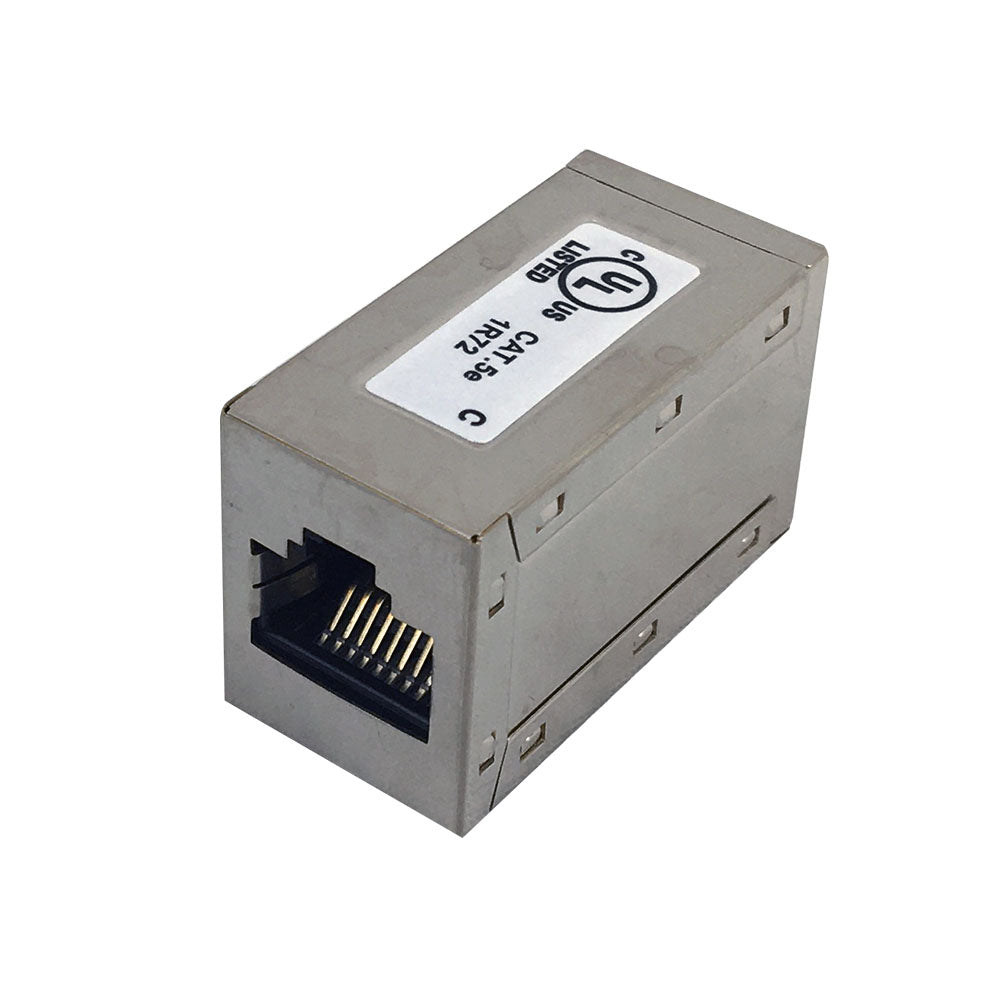 RJ45 Inline Coupler, Cat 5e Shielded