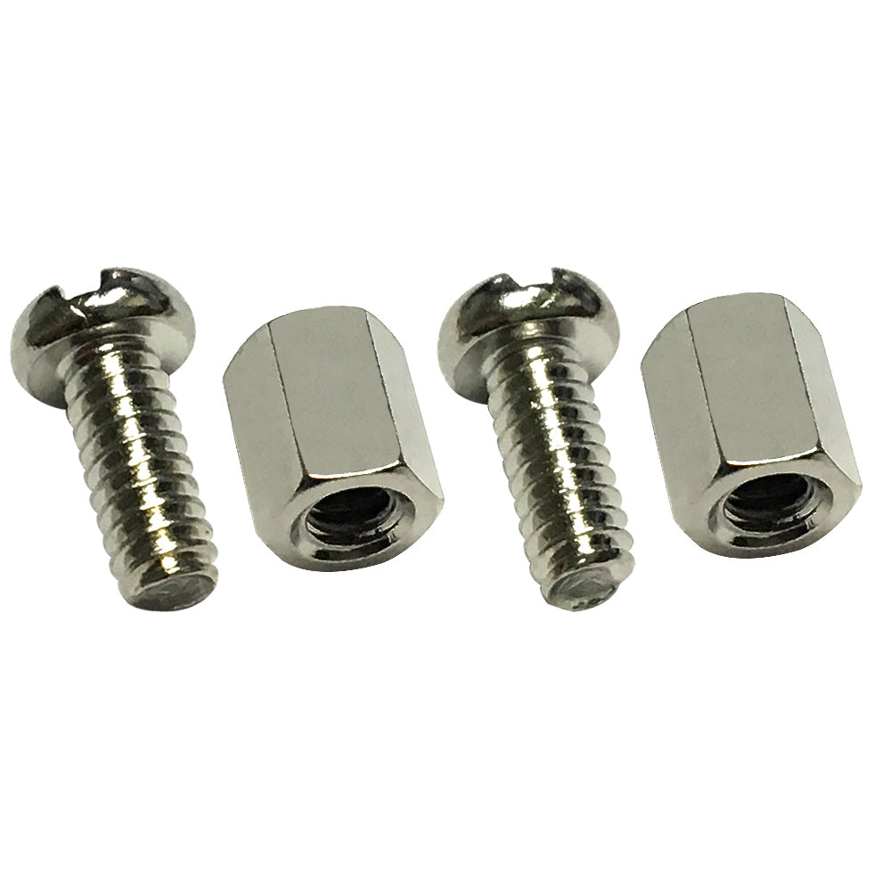 13mm Screws and Hex Nuts for Securing D-Cut Connectors to Patch Panels