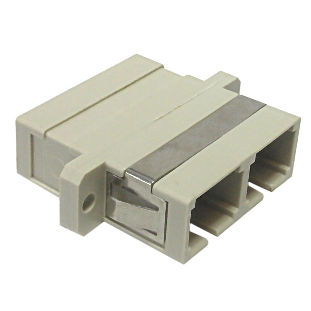 SC/SC Fiber Coupler F/F Multimode OM1/OM2 Duplex Ceramic Panel Mount