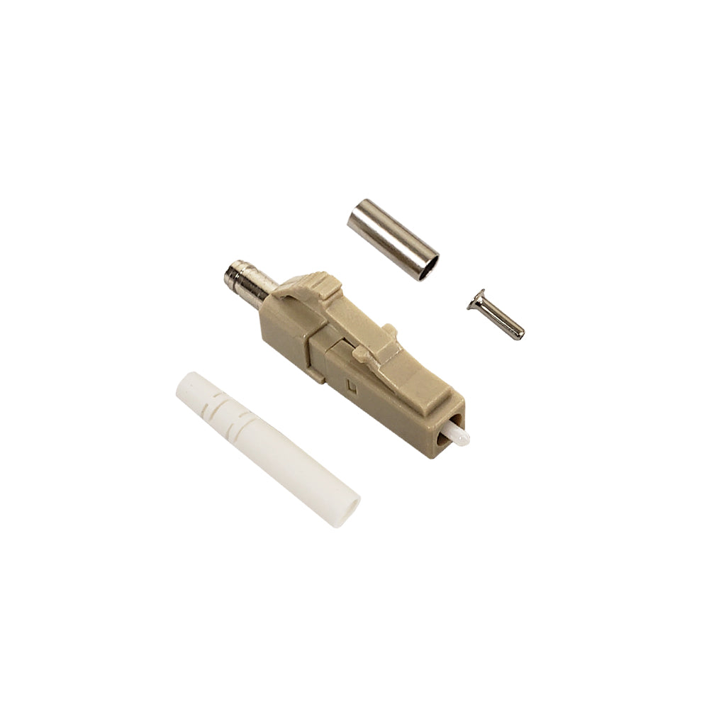 LC MM Simplex Connector for 3mm Jacket (50 pack)