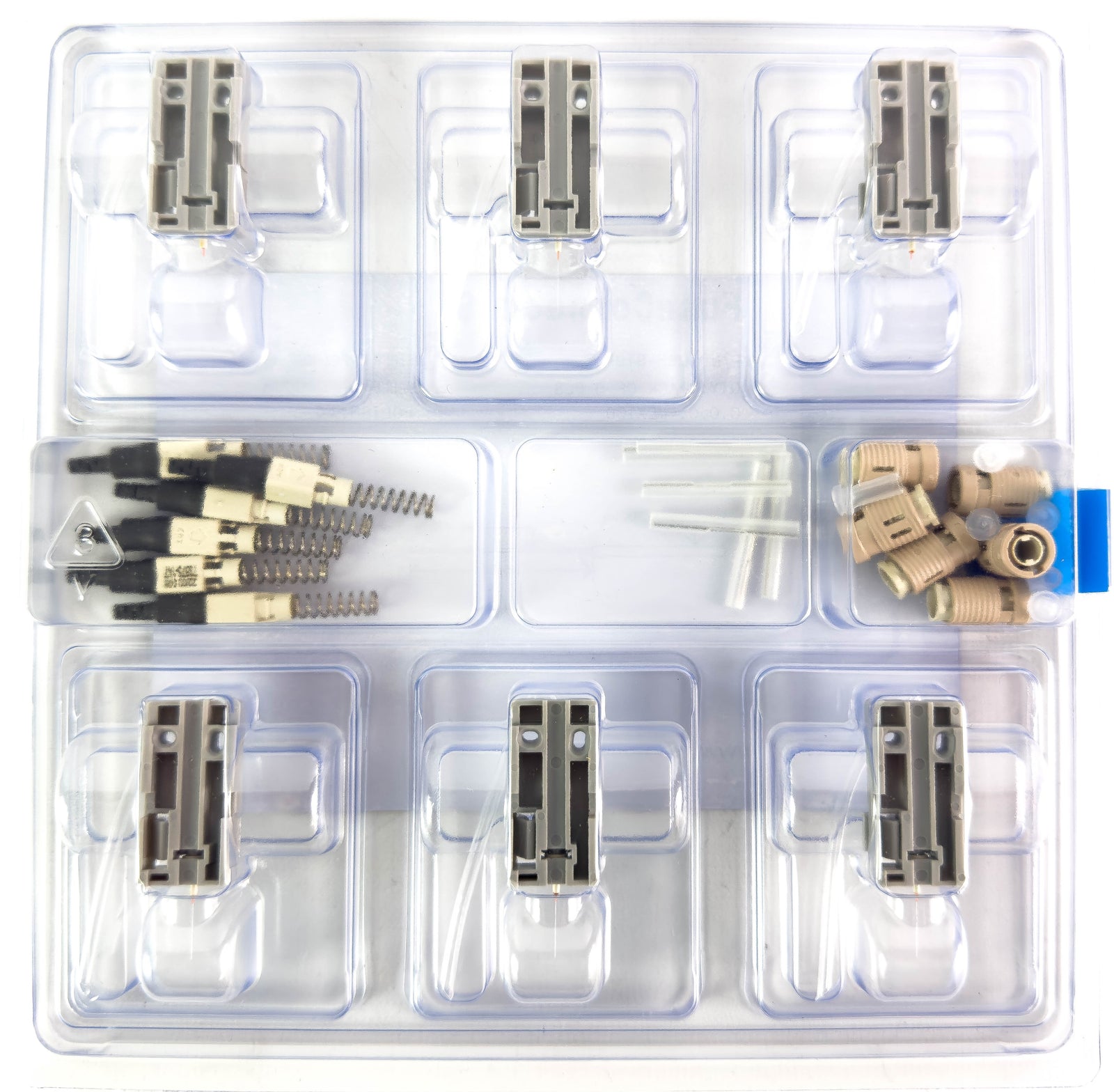AFL FUSEConnect ST/PC MM 62.5u Connector - 900um Beige (6 pack)