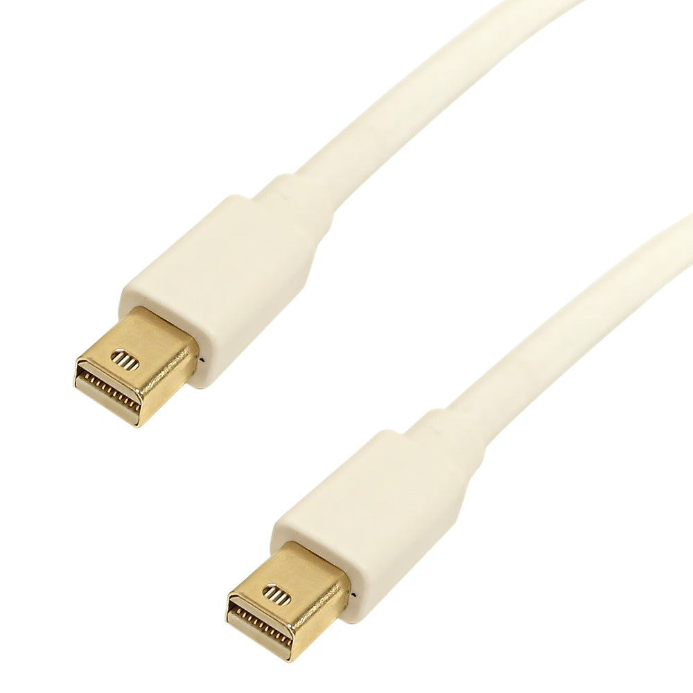 Mini DisplayPort Male to Mini DisplayPort Male Cable with audio 4Kx2K