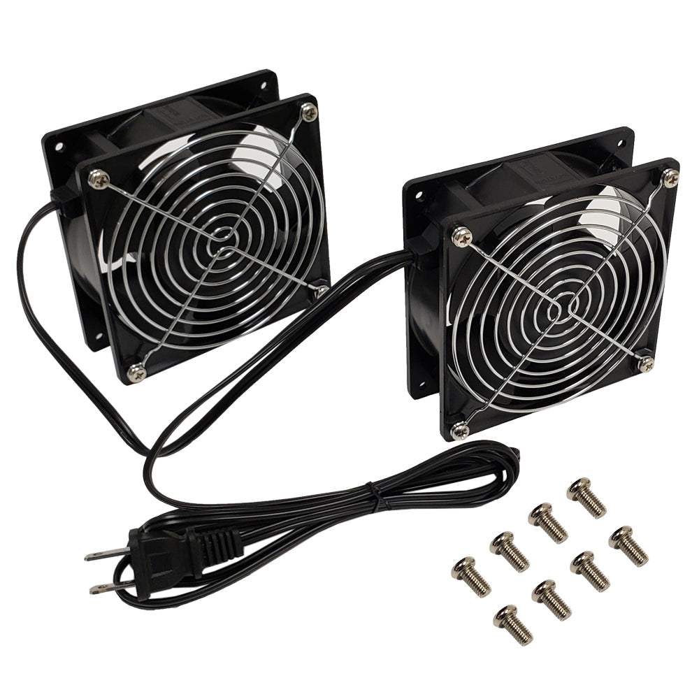 Fan Kit for RM-500 Series Wall Mount Cabinets - Low Decibel 28dBa - 55
