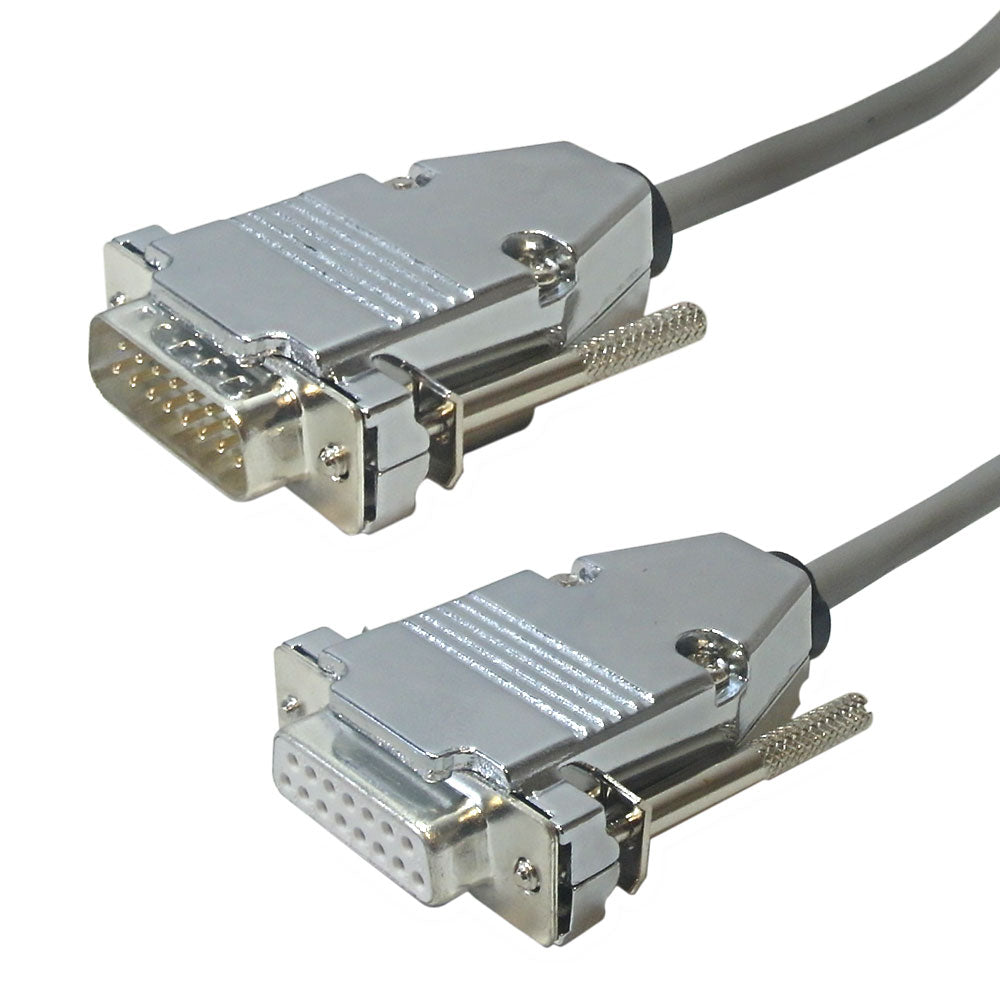 Premium Phantom Cables T1 Straight Through DB15 Male to DB15 Female 2p