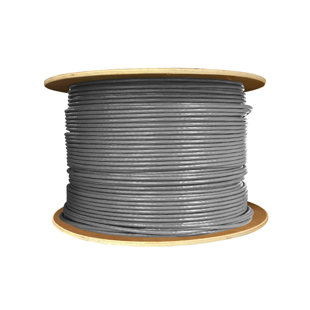 1000ft 4 Pair CAT6A Stranded Shielded S/FTP FT4/CMR Bulk Cable